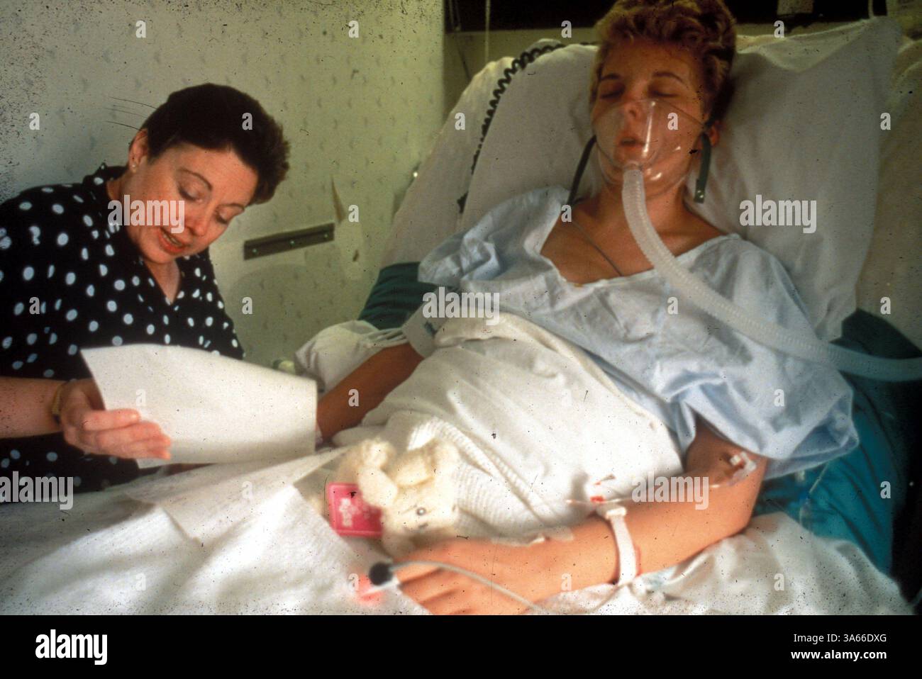 Aug 11, 1994; Denver , CO, USA; Tuberculosis victim DEBI FRENCH @ the ...