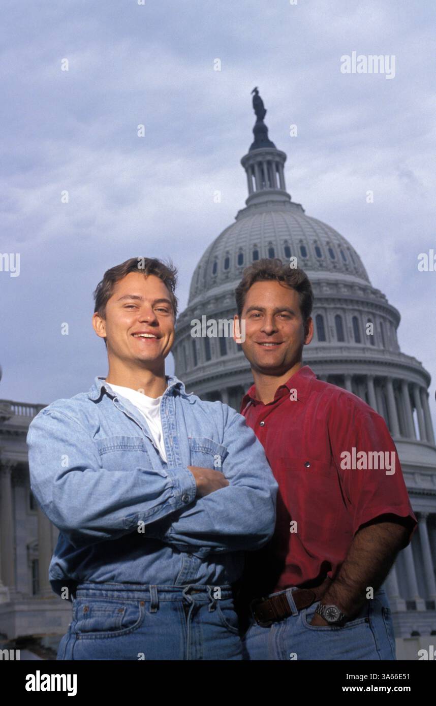 May 12, 1995; Washington, DC, USA; ROB NELSON (host of 'The Rob Nelson ...