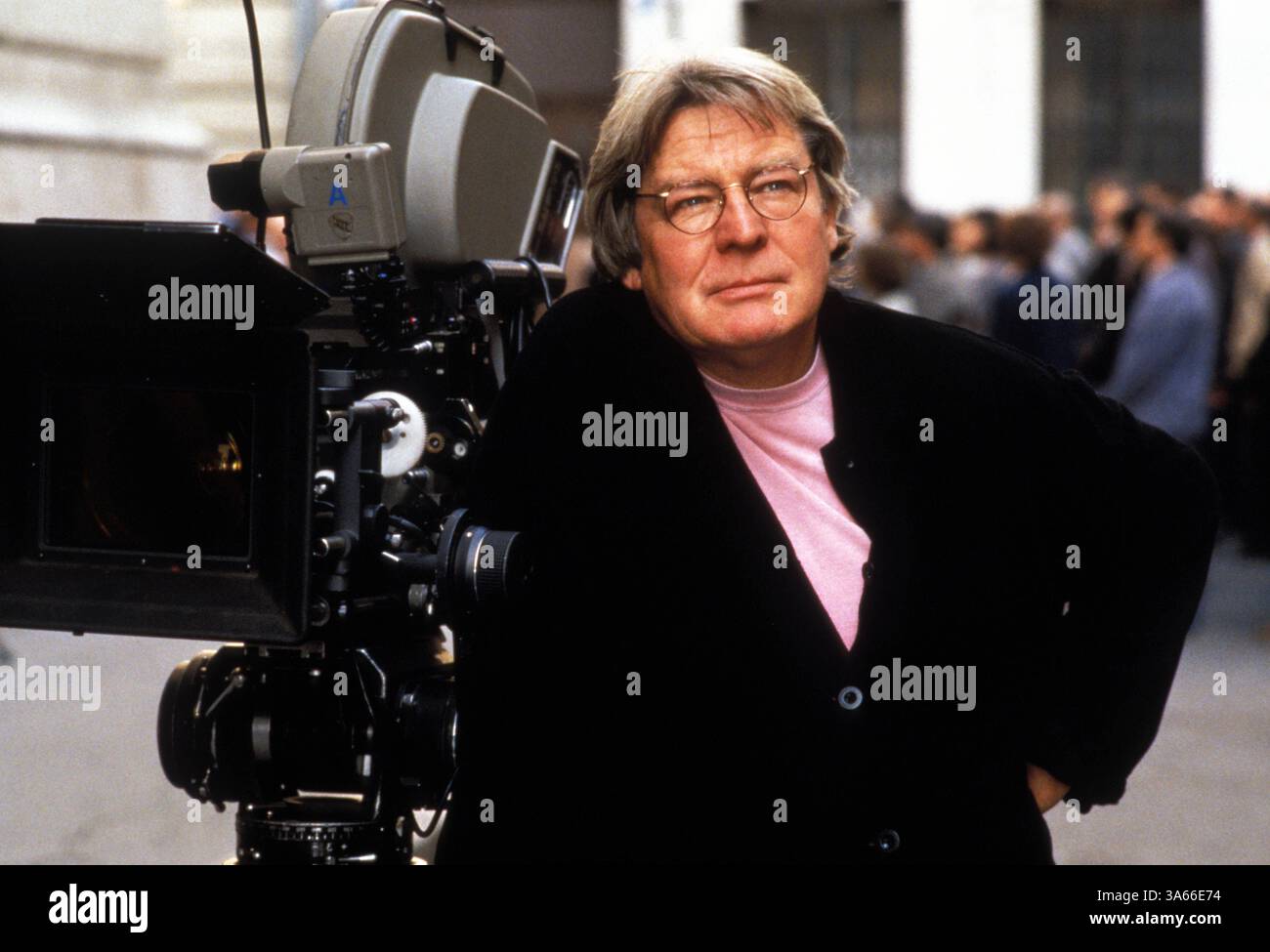 Feb 17, 1996; Buenos Aires, ARGENTINA; Director ALAN PARKER behind the ...