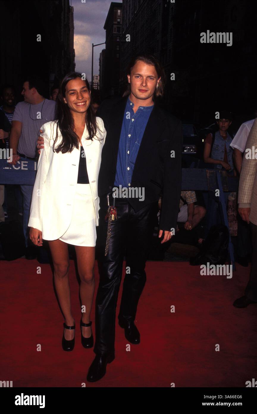 Sep 01, 1996; New York, NY, USA; Actor HOLTER GRAHAM & girlfriend NEELA ...