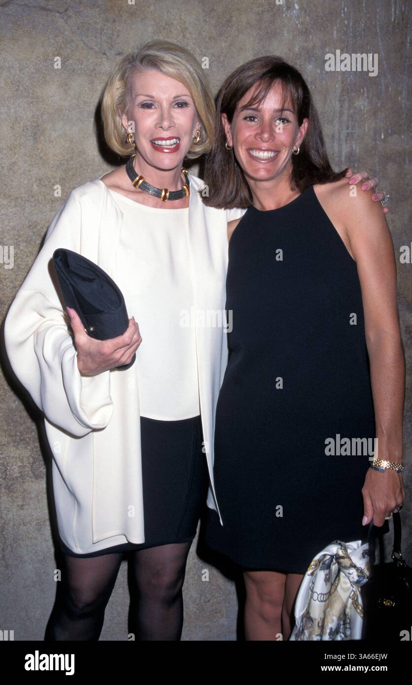 Sep 14, 1996; Los Angeles, CA, USA; Actress/writer/director JOAN RIVERS ...