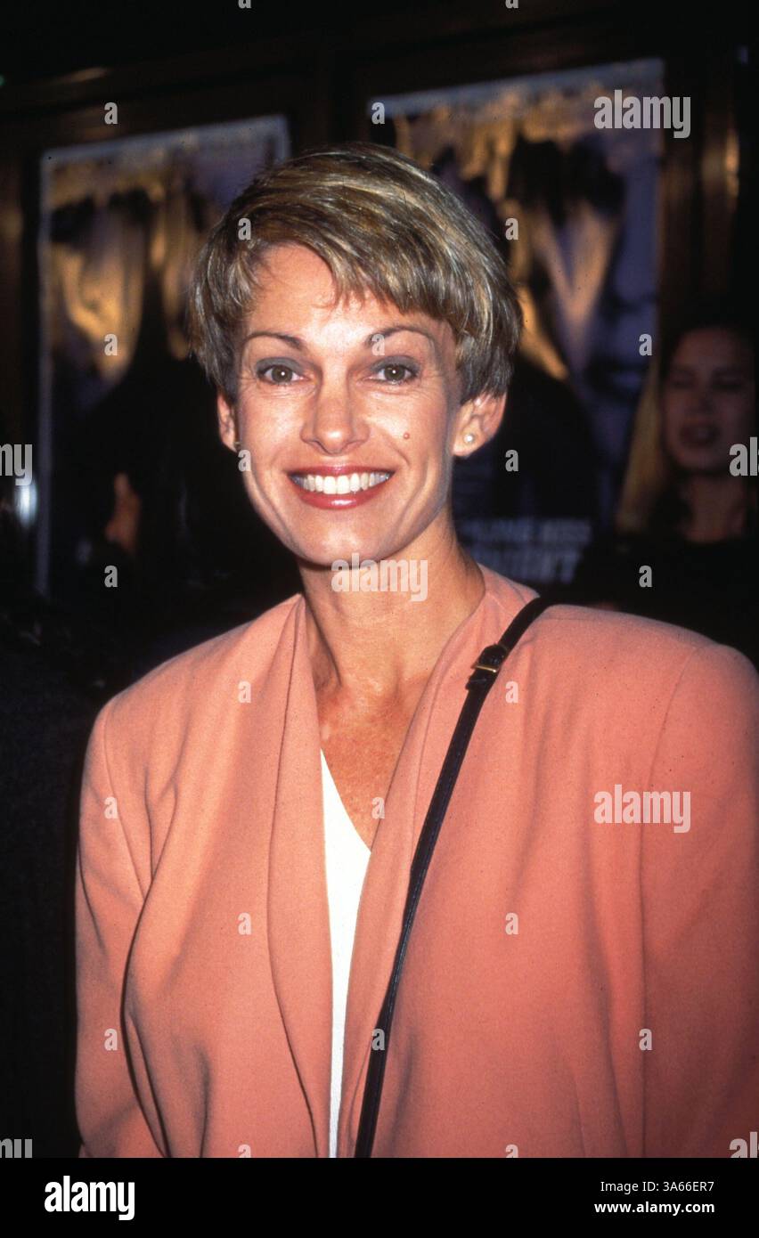 Oct 07, 1996; Los Angeles, CA, USA; CINDY GARVEY (ex-wife of Baseball ...