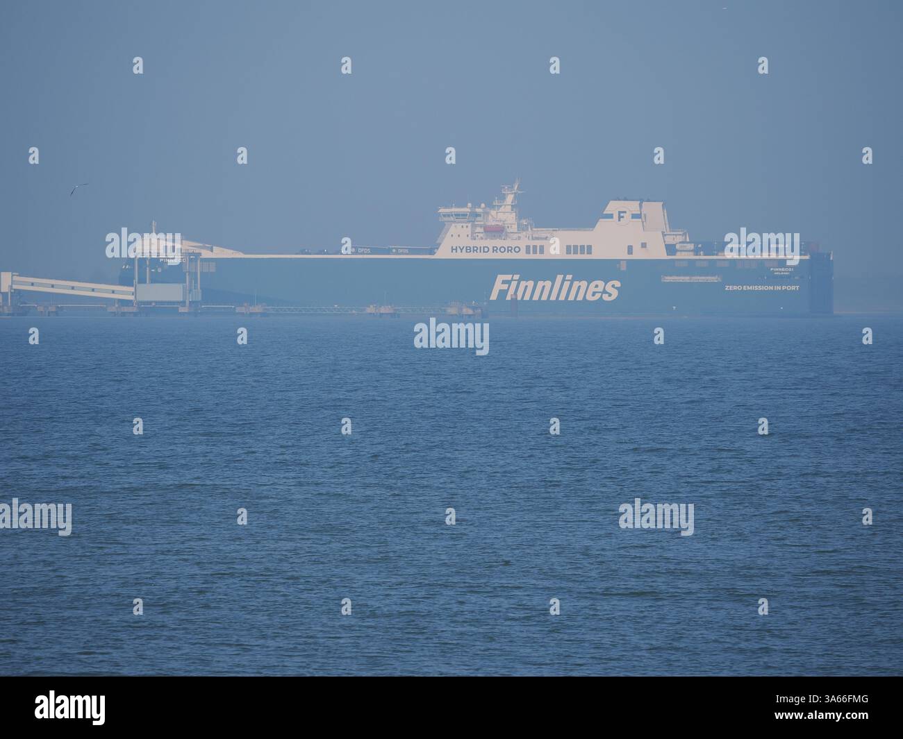 Sheerness, Kent, UK. 20th Mar, 2025. Finnlines FINNECO I vessel ...