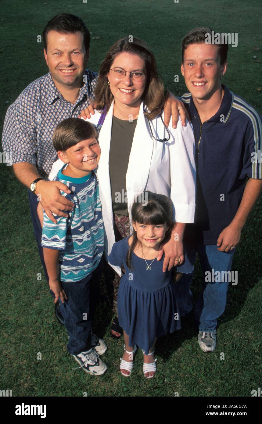 Jul 01, 1998; Los Angeles, CA, USA; The PINKERTON FAMILY Stock Photo ...
