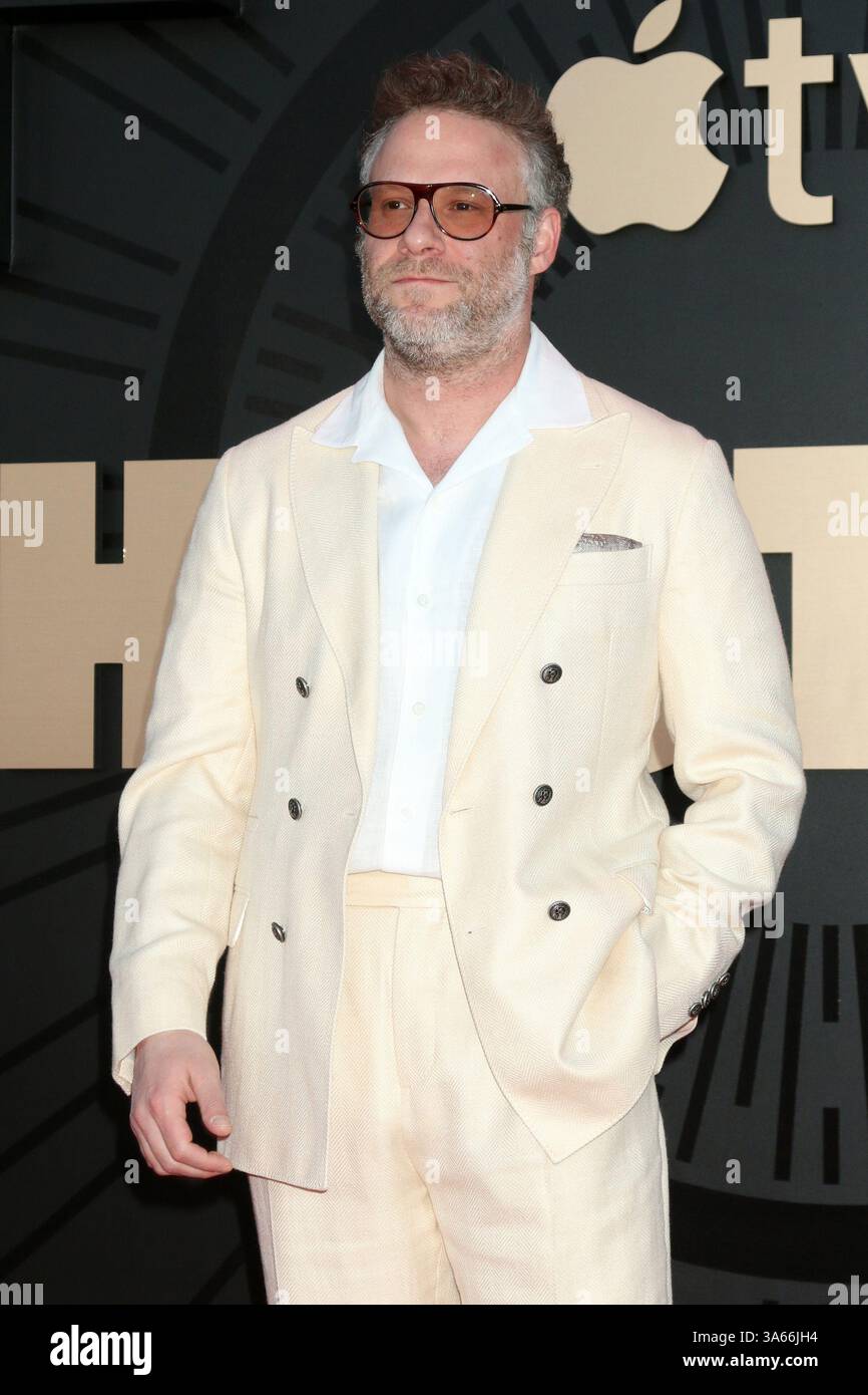 March 25, 2025, Los Angeles, Ca, USA: LOS ANGELES - MAR 24: Seth Rogen ...