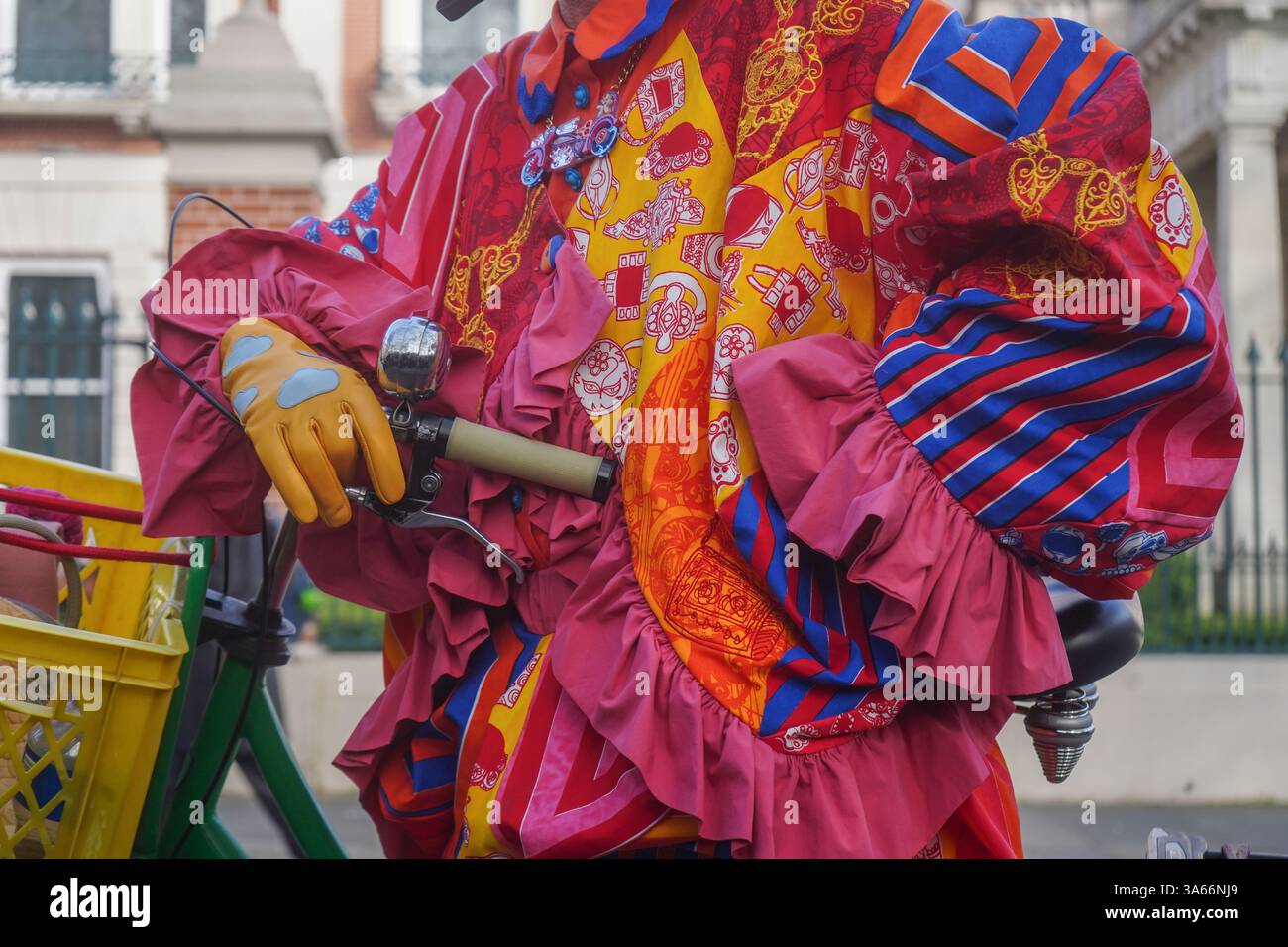 London, UK 25 March 2025. Sir Grayson Perry (pictured) in colourful ...