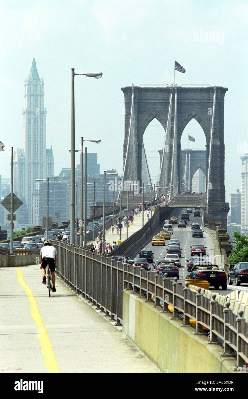 May 22, 2004; New York, NY, USA; Arguably the most influential bridge ...