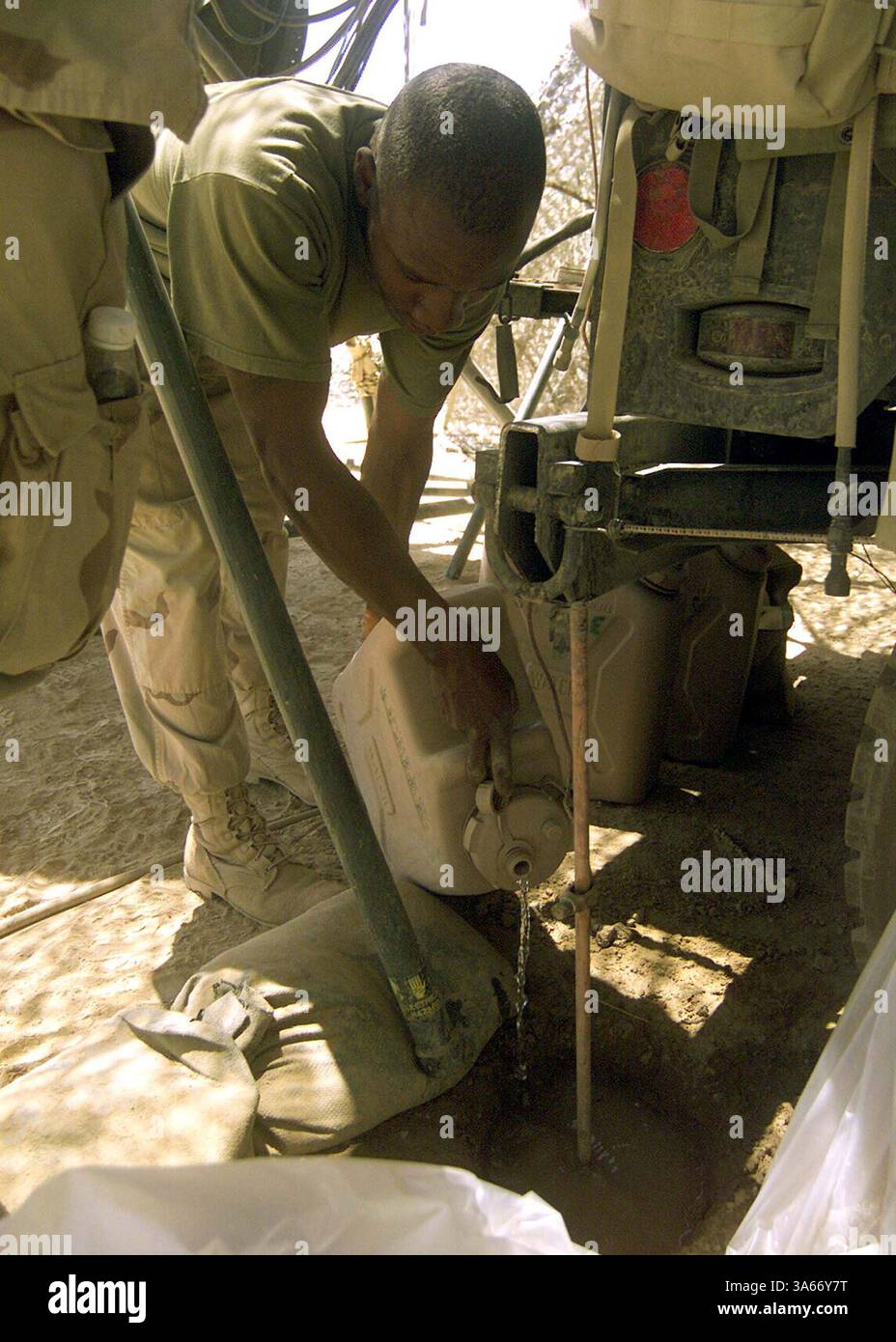 May 29, 2004; FOB Ripley, Afghanistan; Sergeant ANDRE DUGGER, of ...