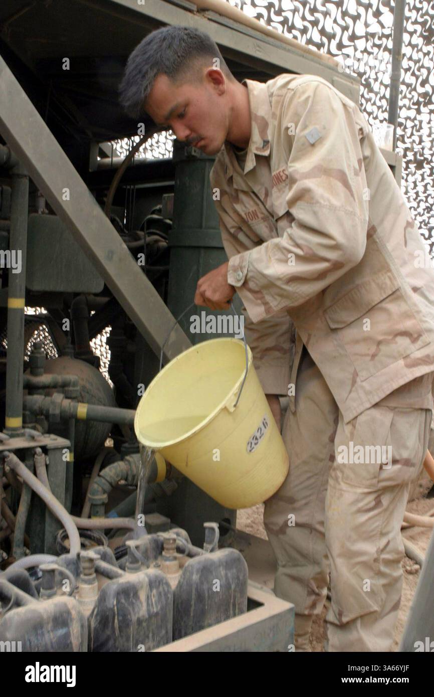 May 31, 2004; FOB Ripley, Afghanistan; Lance Cpl. JOE SHELTON, a ...