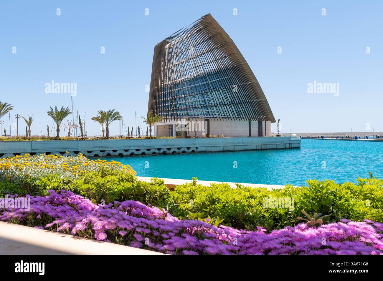 Ayia Napa, Cyprus - May 5 2022: Event Center building in Ayia Napa ...
