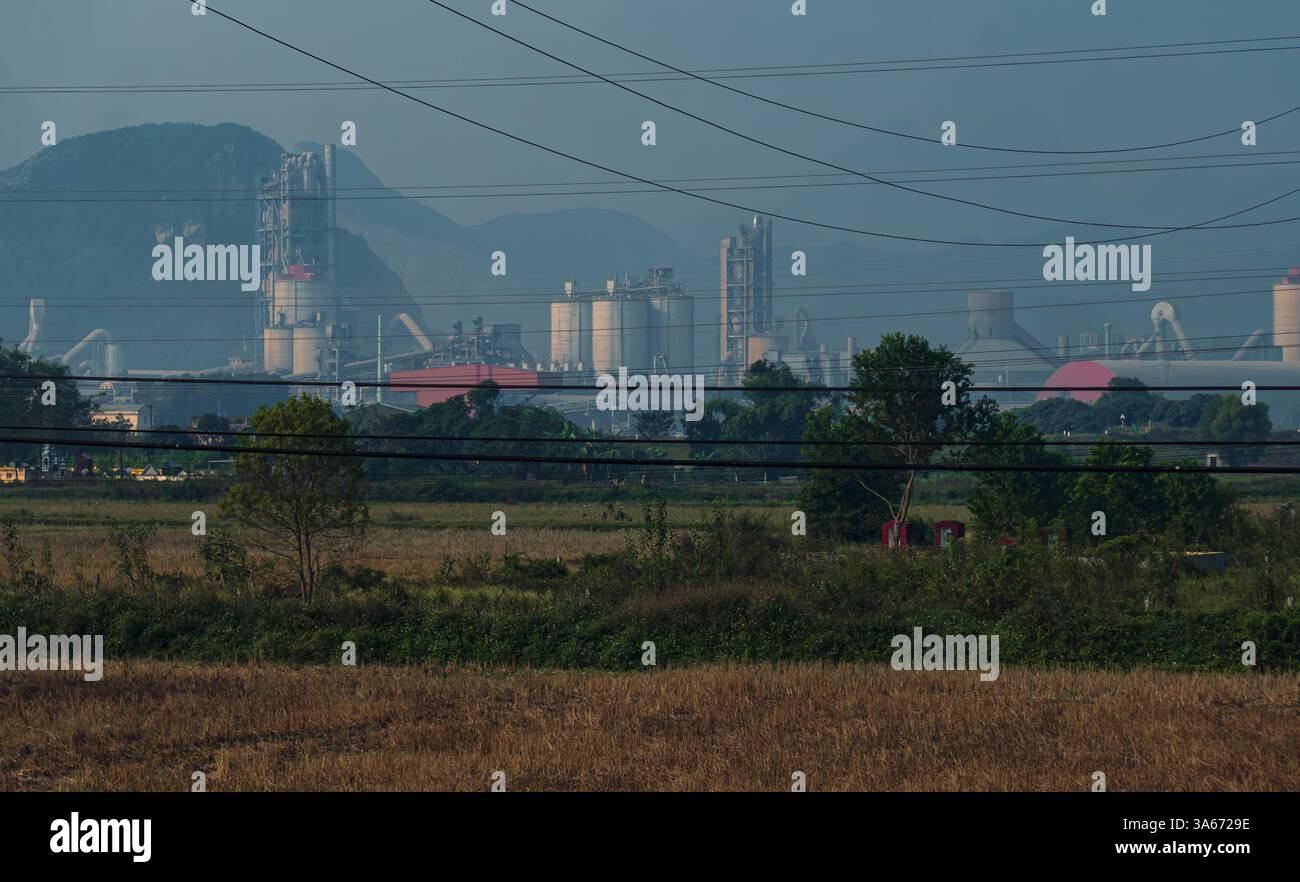 Concrete factory in Vietnam Stock Photo - Alamy