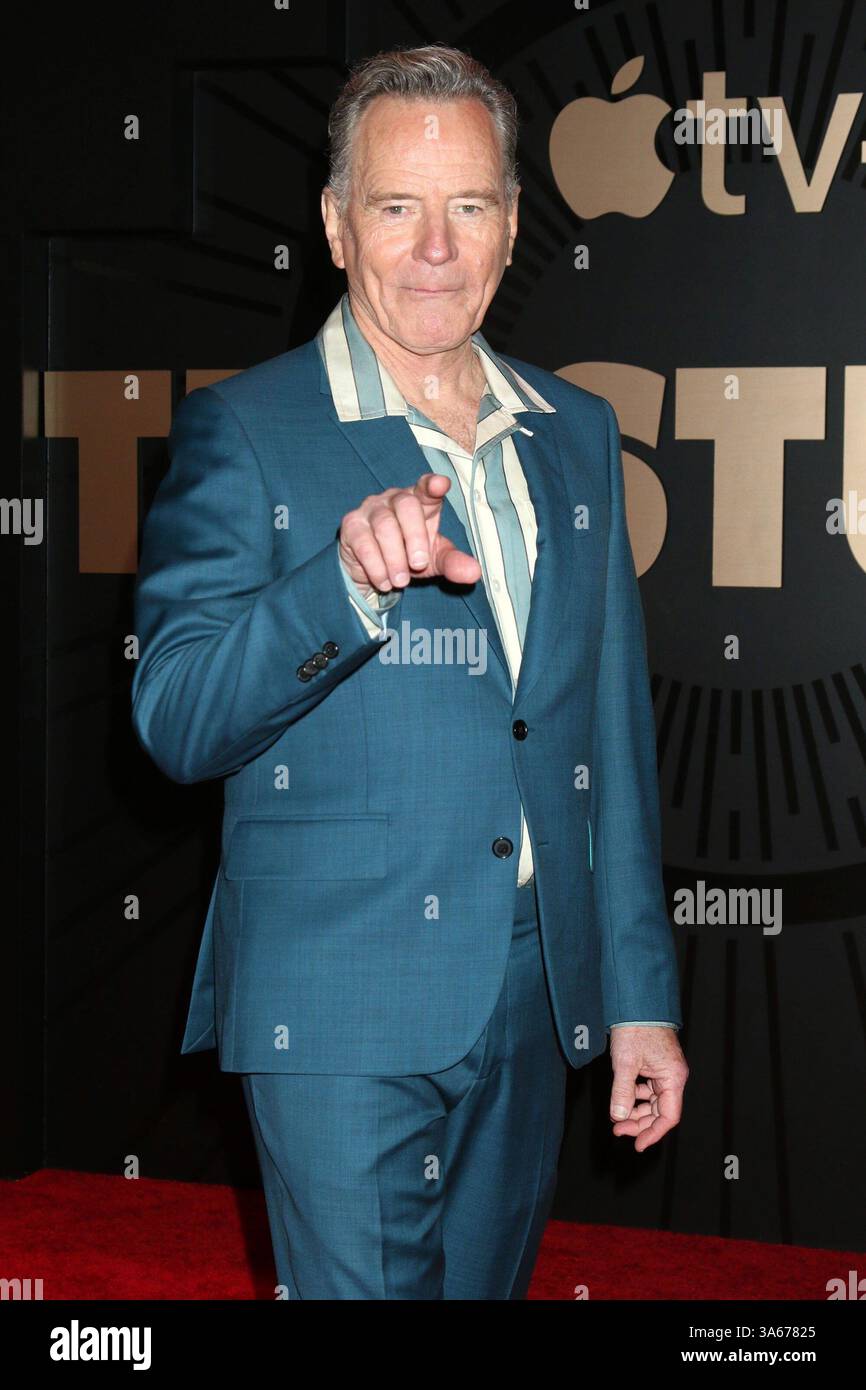 Ca. 24th Mar, 2025. Bryan Cranston at arrivals for THE STUDIO Premiere ...