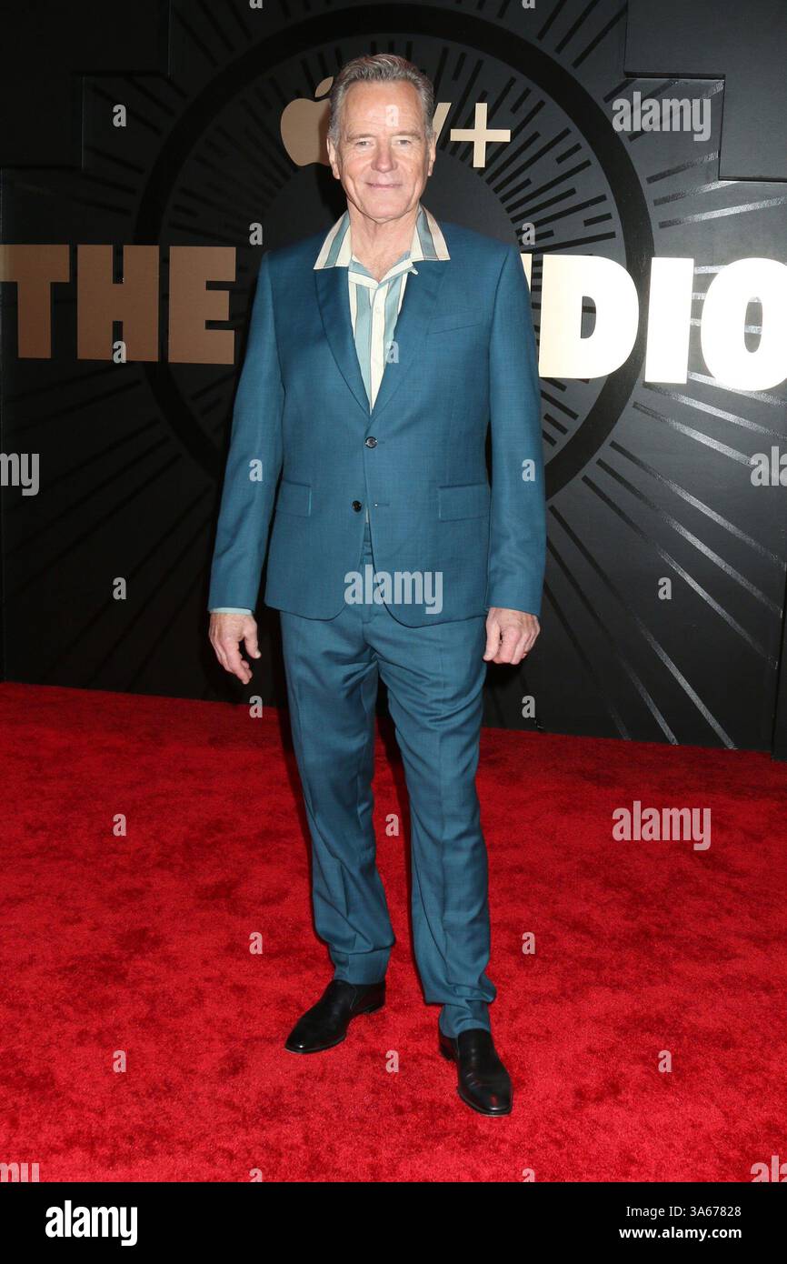 Ca. 24th Mar, 2025. Bryan Cranston at arrivals for THE STUDIO Premiere ...