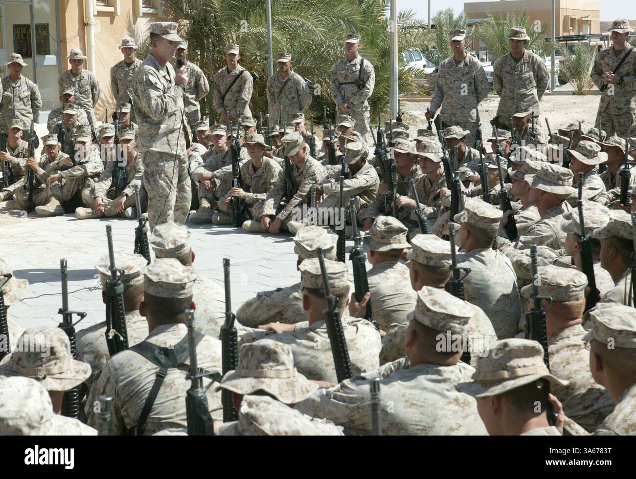 Oct 02, 2004; Camp Ripper, Iraq; Colonel CRAIG A. TUCKER, commanding ...