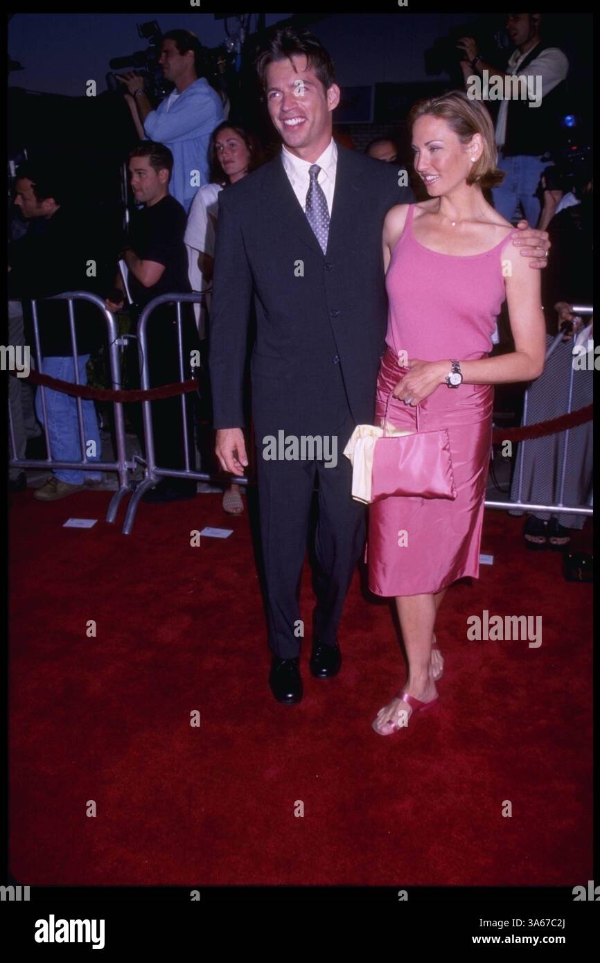 May 27, 1998; Hollywood, CA, USA; HARRY CONNICK JR. and his wife JILL ...