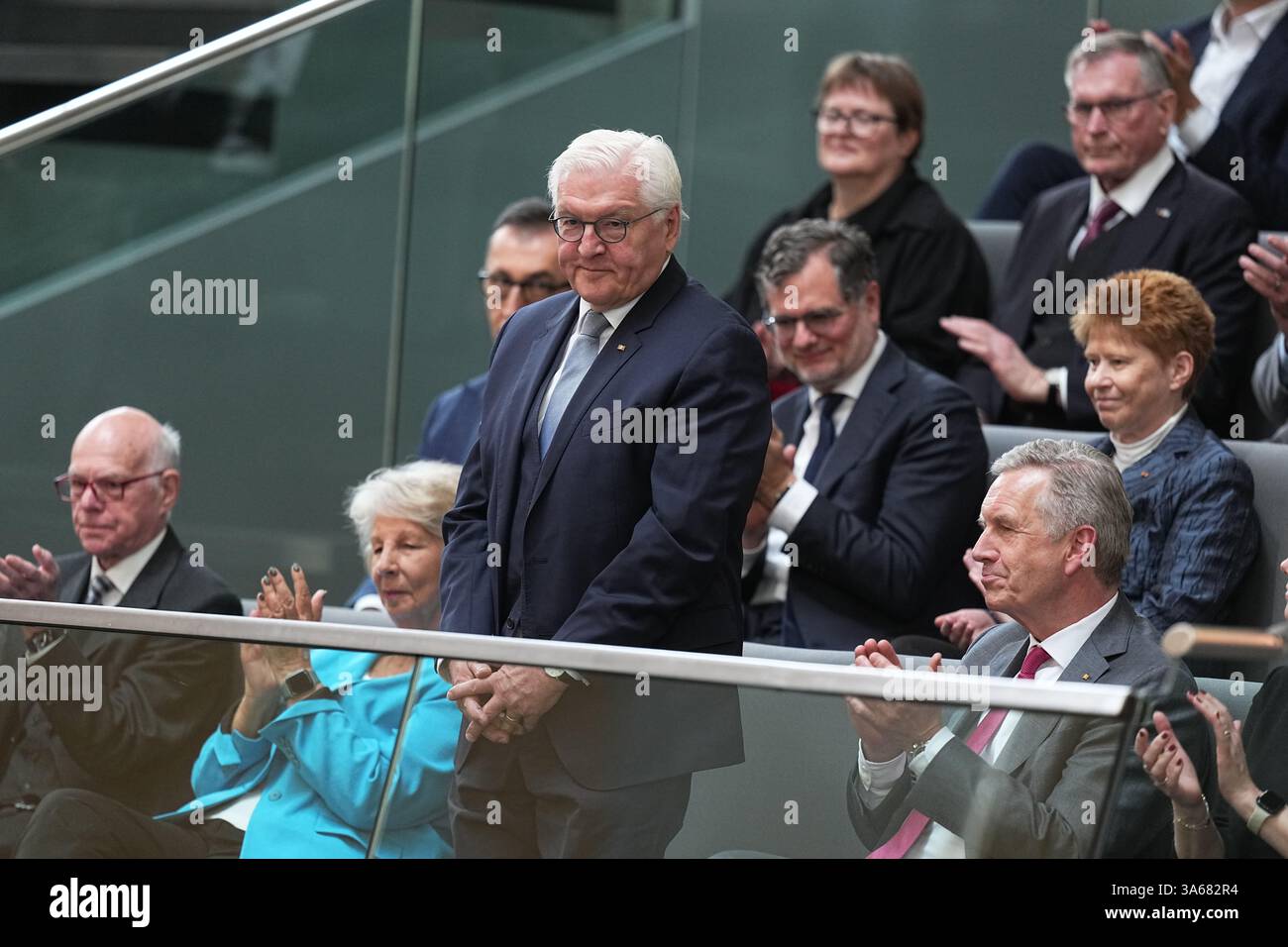 Berlin, Germany. 25th Mar, 2025. Federal President Frank-Walter ...