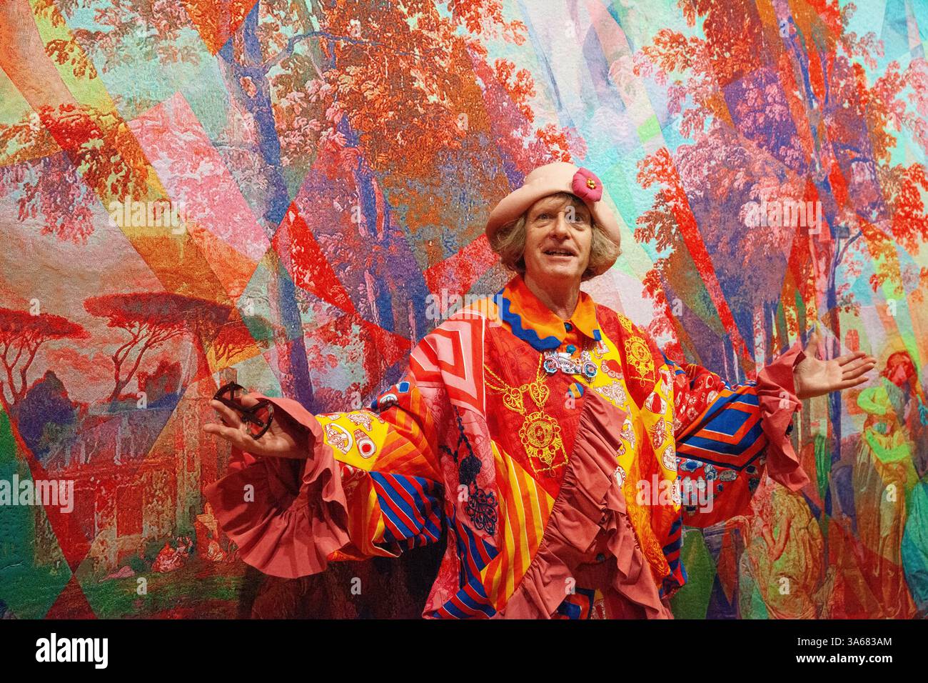 London, UK. 25th Mar, 2025. Artist and performer Grayson Perry at the ...