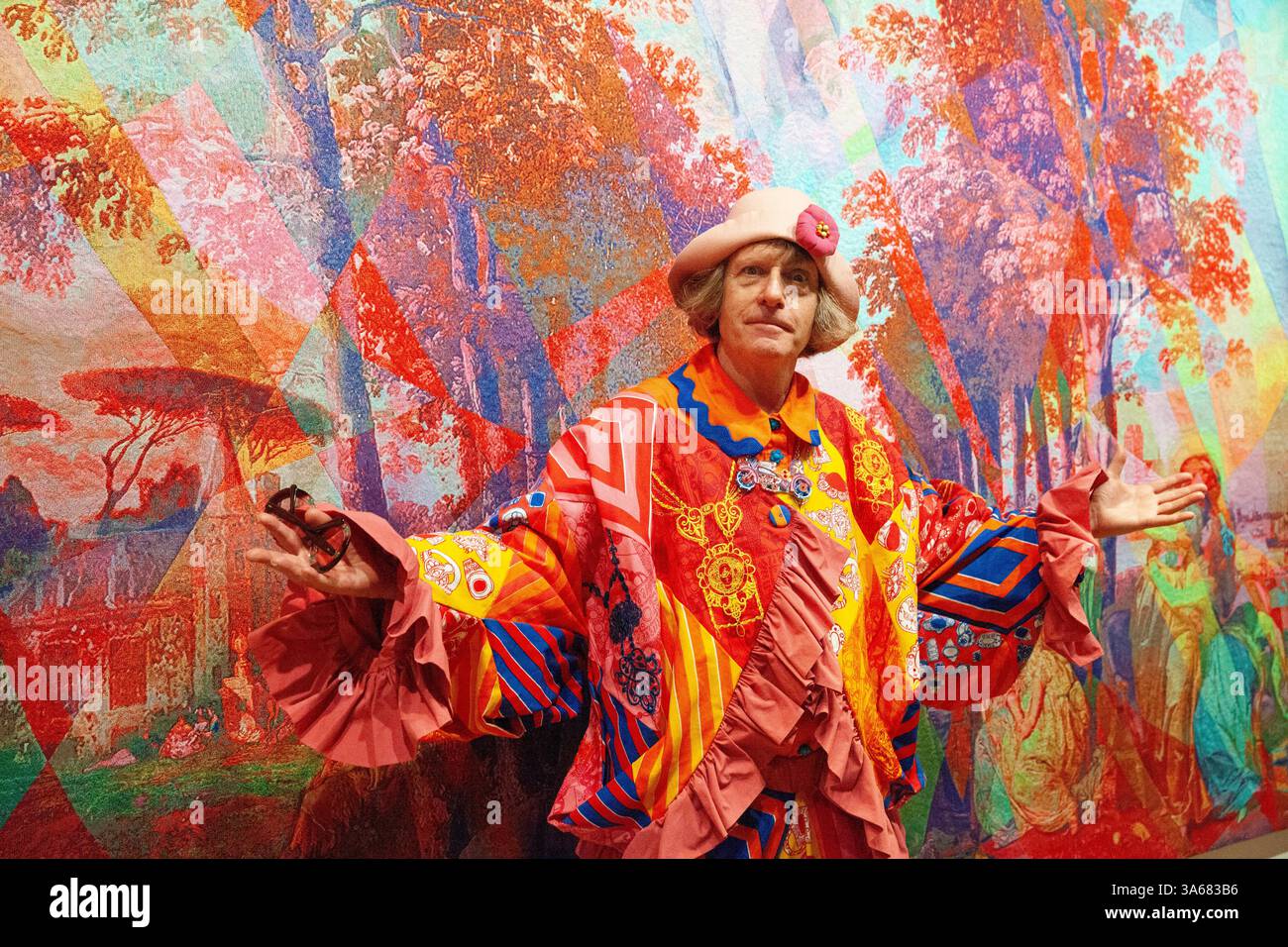 London, UK. 25th Mar, 2025. Artist and performer Grayson Perry at the ...