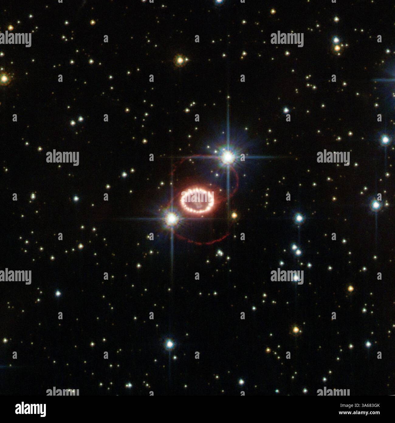 Oct. 15, 2011 - ..(Archive pic) Supernova SN 1987A, one of the ...