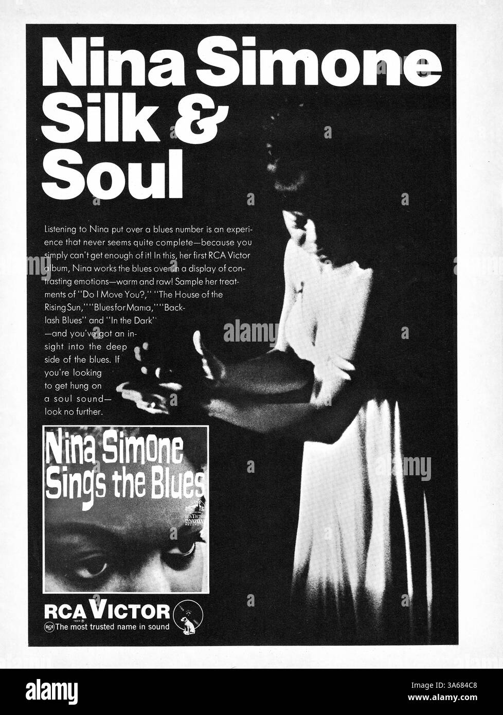 An advertisement from a 1967 music magazine for a record album by the ...