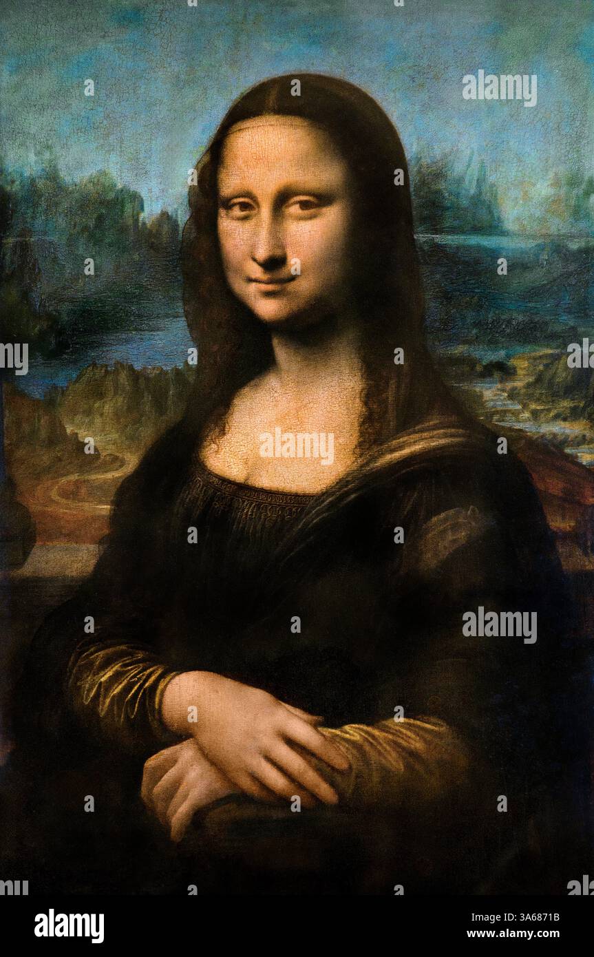 Mona Lisa - La Gioconda 1503 Leonardo da Vinci 1425 - 1519 Italian ...