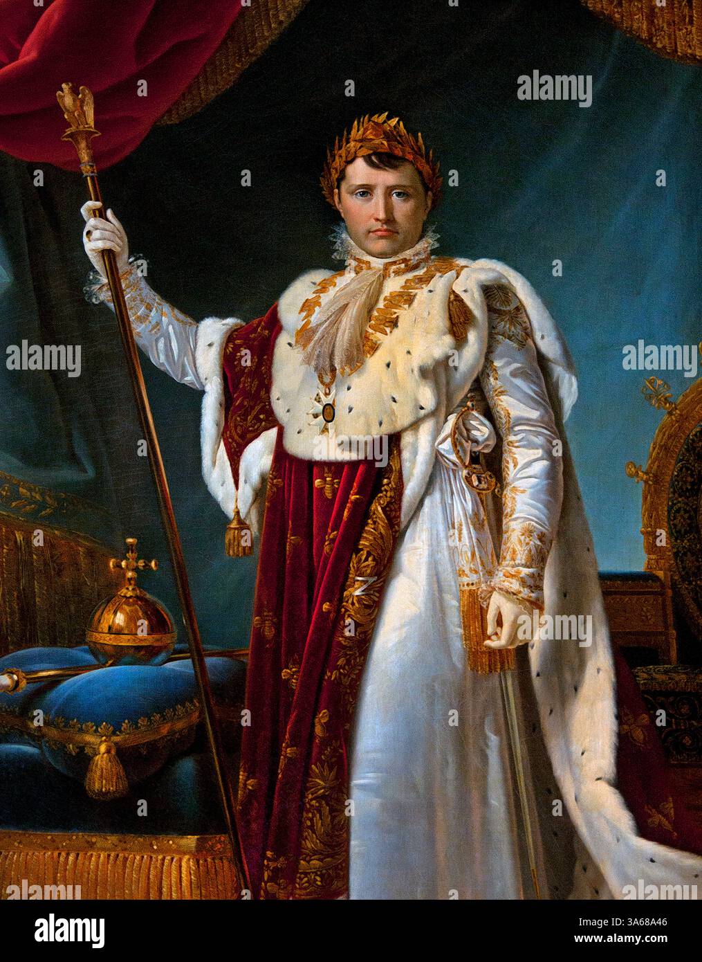 Emperor Napoleon Bonaparte I by Francois Pascal Simon Gérard 1770-1837 ...