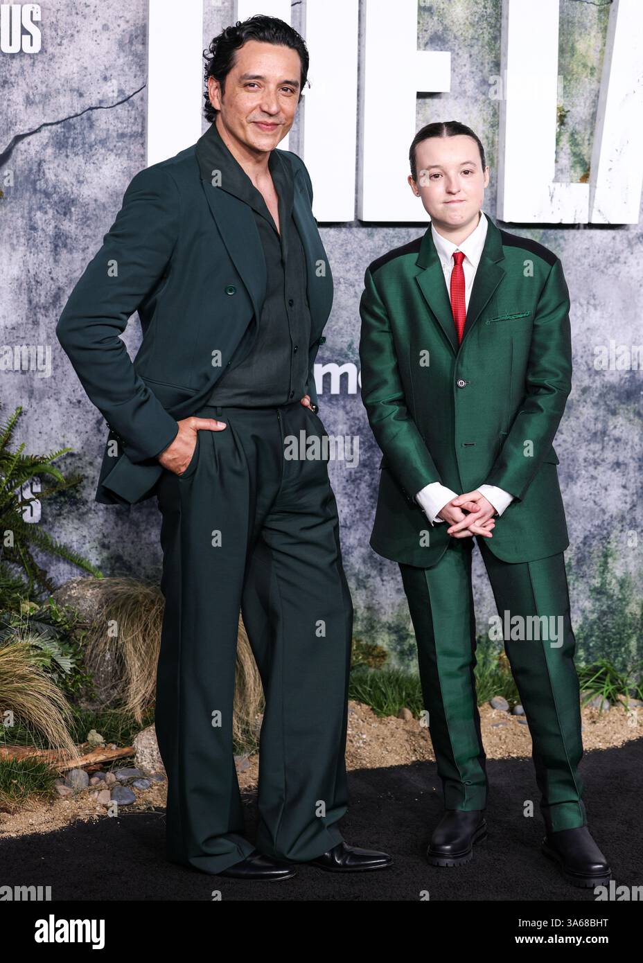 HOLLYWOOD, LOS ANGELES, CALIFORNIA, USA - MARCH 24: Gabriel Luna and ...