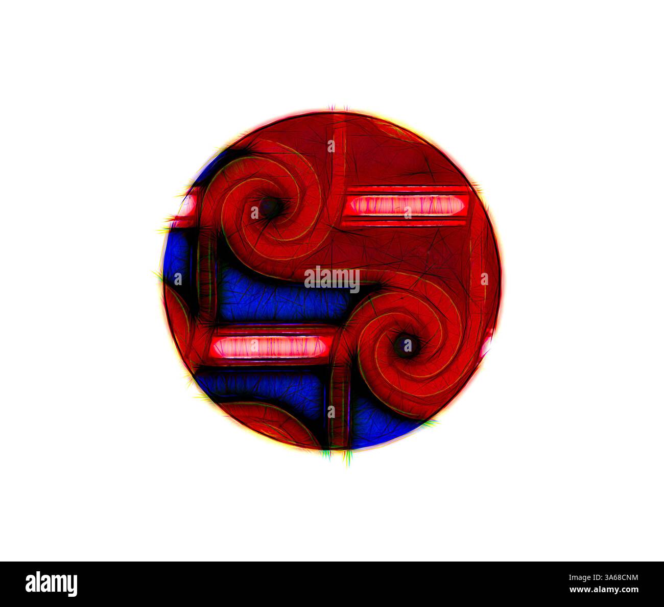 Bold patterns merging hi-res stock photography and images - Alamy