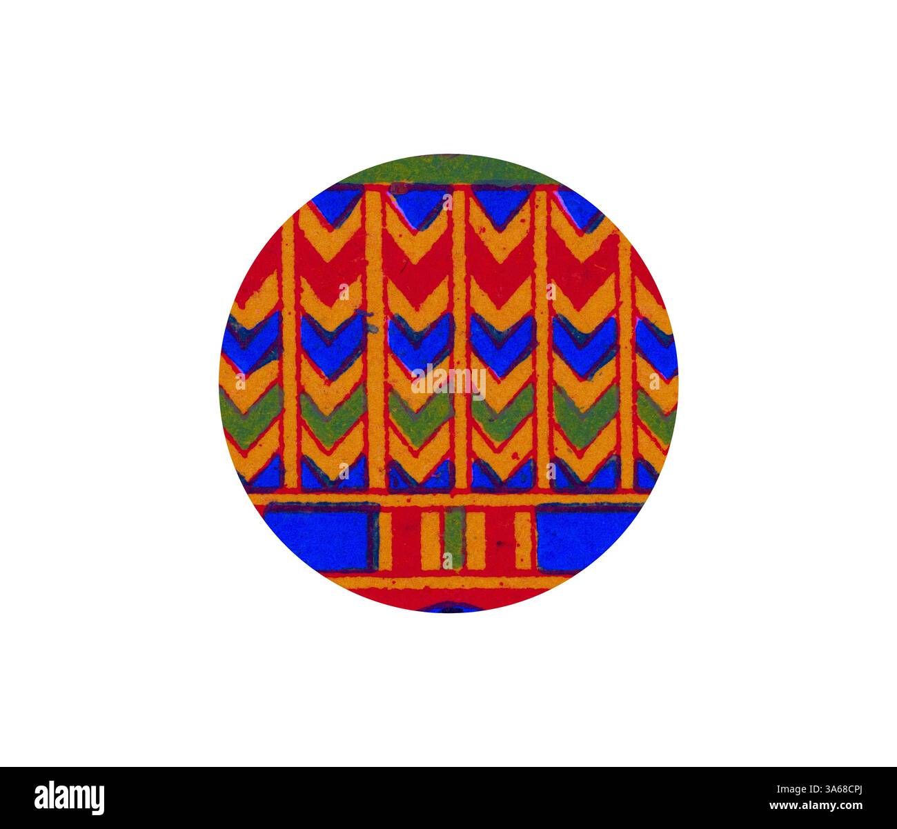 Bold geometric shapes in red Cut Out Stock Images & Pictures - Alamy