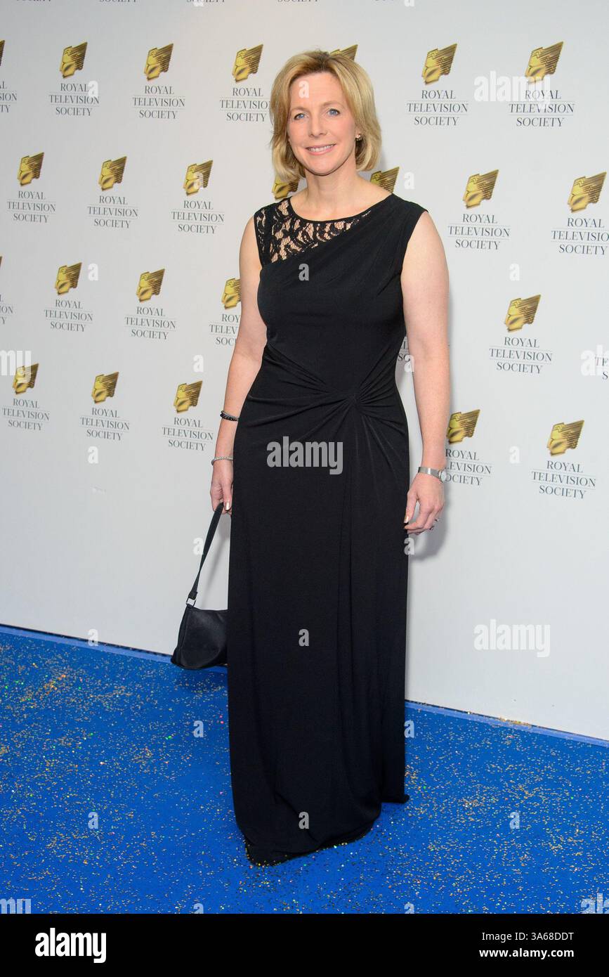 Hazel Irvine arrives at the RTS Programme Awards 2015 on the 17th March ...