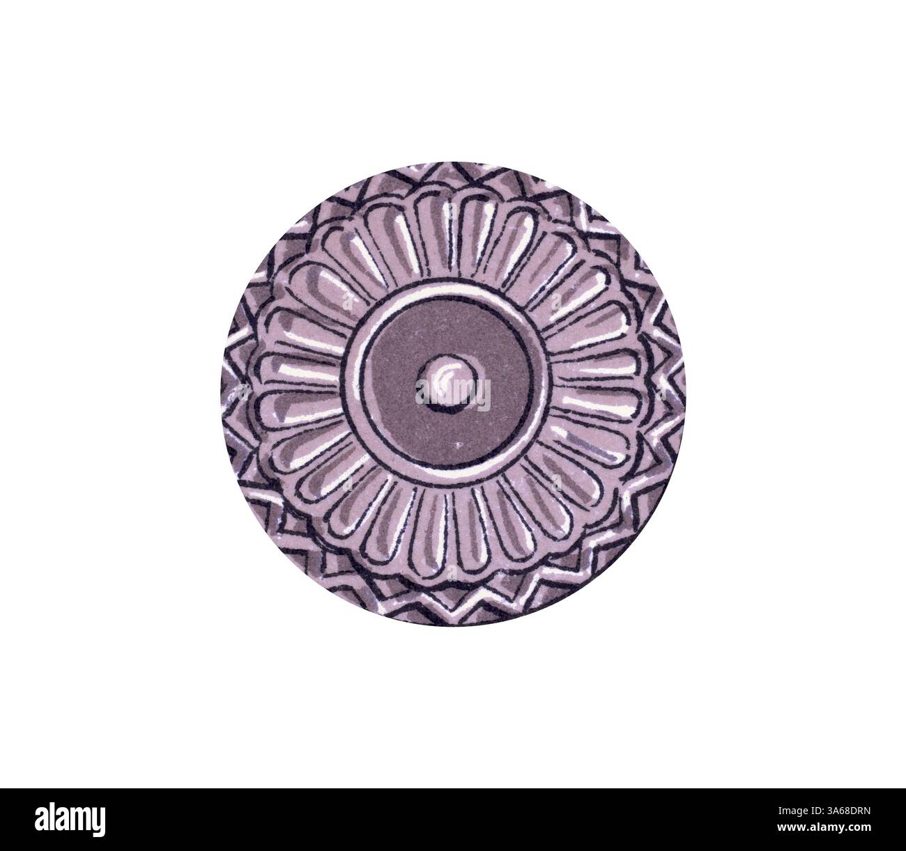 Central circular medallion Cut Out Stock Images & Pictures - Alamy