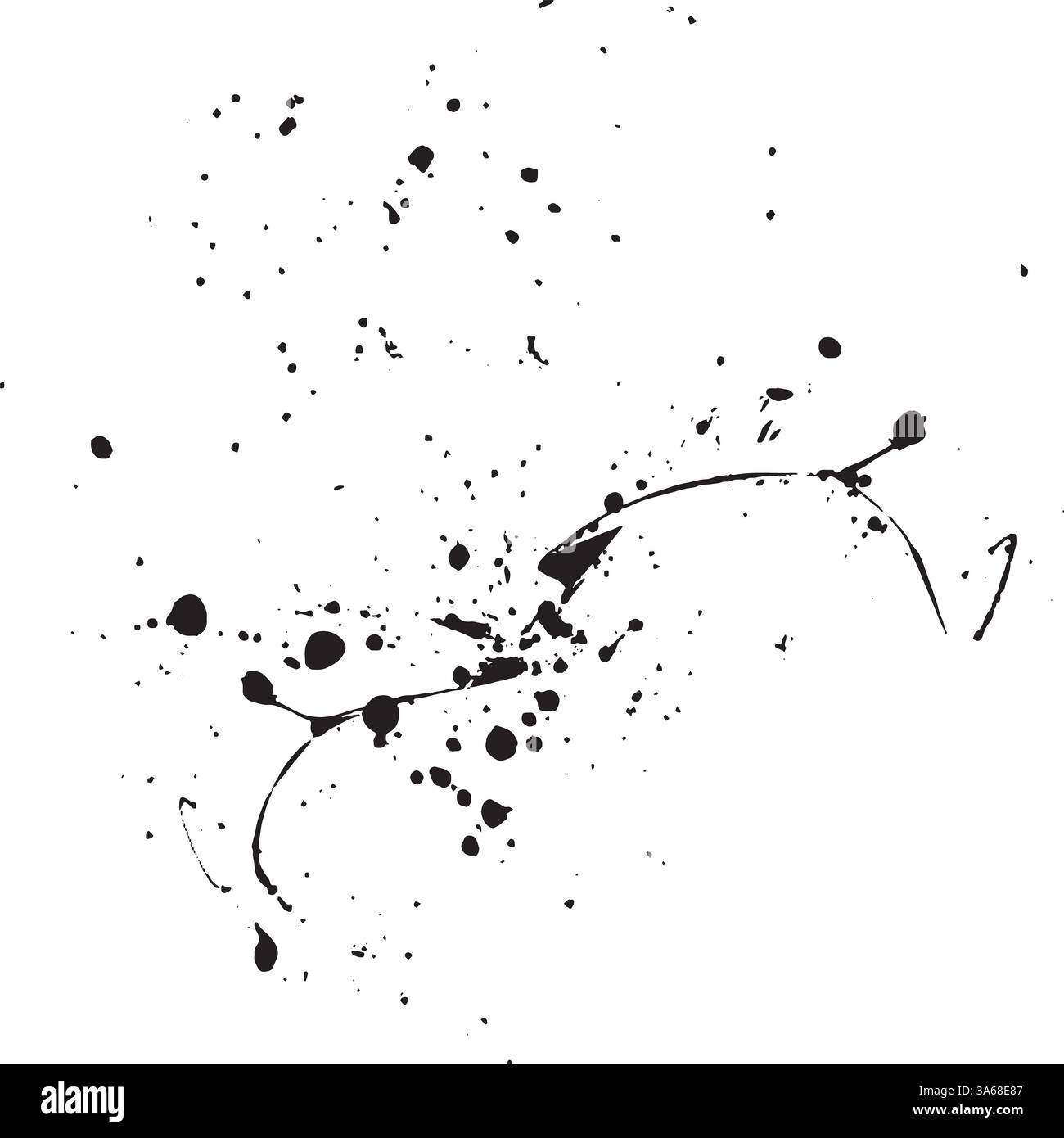 Splatter illustration Cut Out Stock Images & Pictures - Alamy