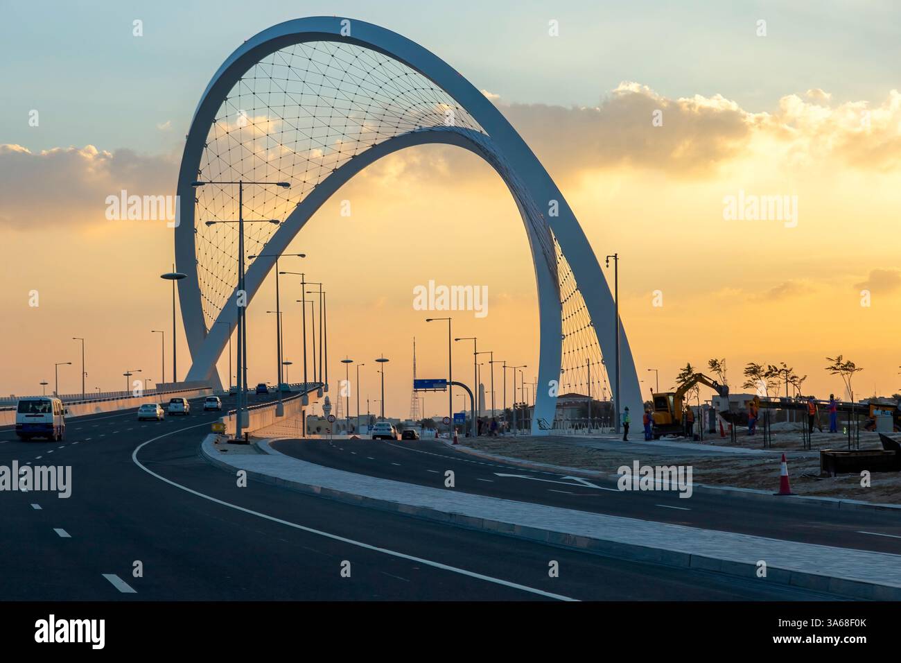 Al Wahda Bridge The Tallest Monument of City. known as 56 Bridge of ...