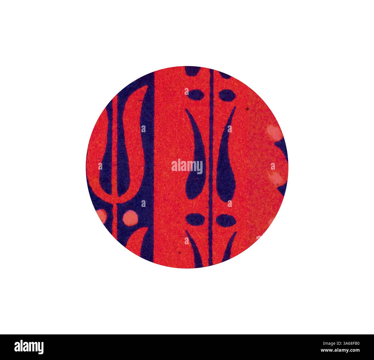 Vibrant floral designs in bold colors Cut Out Stock Images & Pictures ...