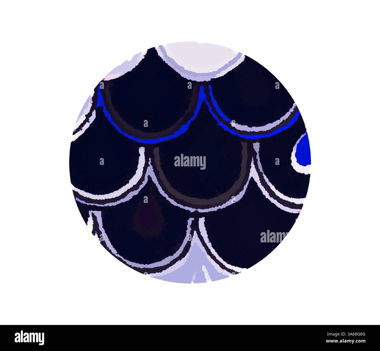 Overlapping fish scales hi-res stock photography and images - Alamy