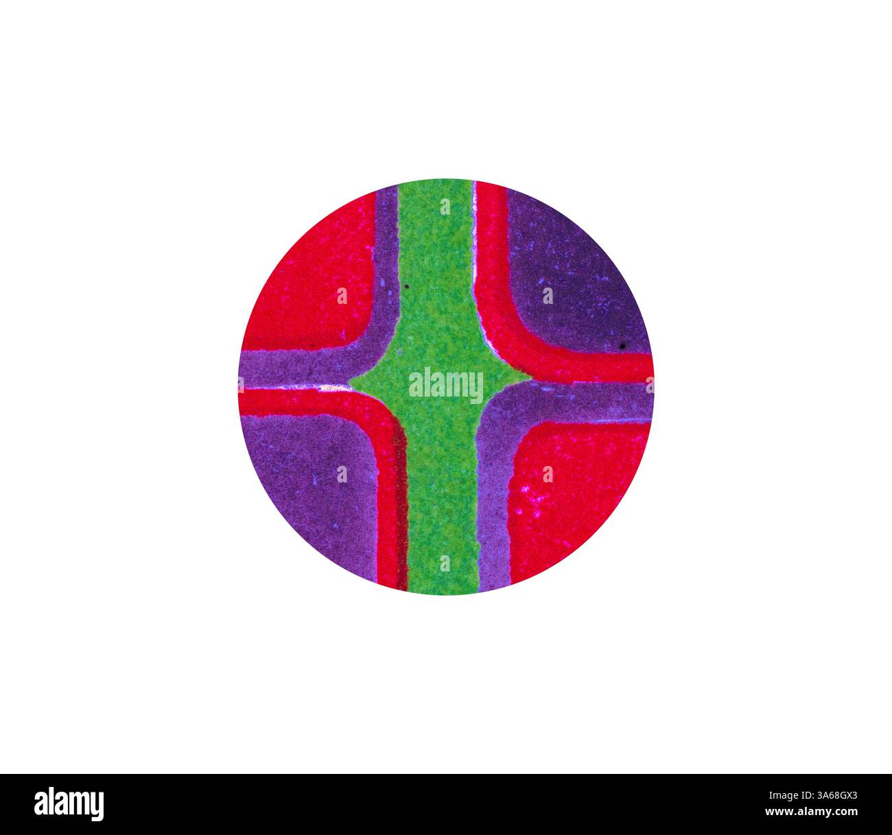 Intersecting lines in vibrant shades hi-res stock photography and images - Alamy