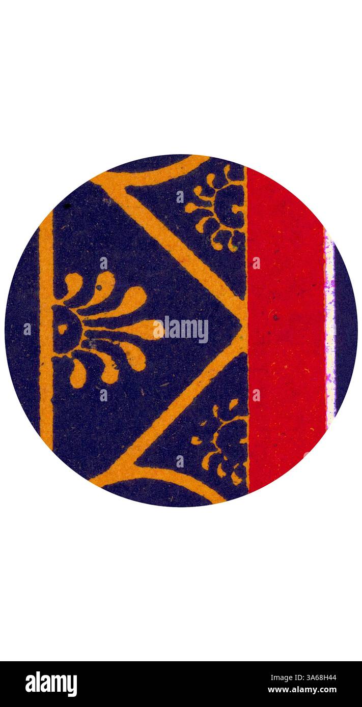 Vibrant floral design features bold Cut Out Stock Images & Pictures - Alamy