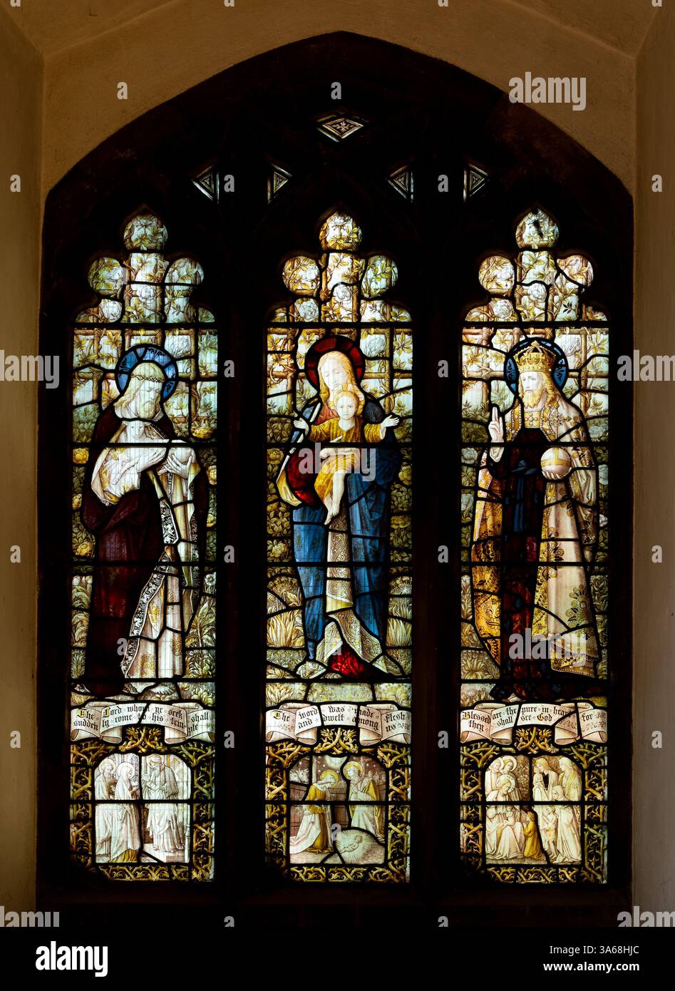 The Children`s window by Shrigley and Hunt of Lancaster, St. Peter and ...