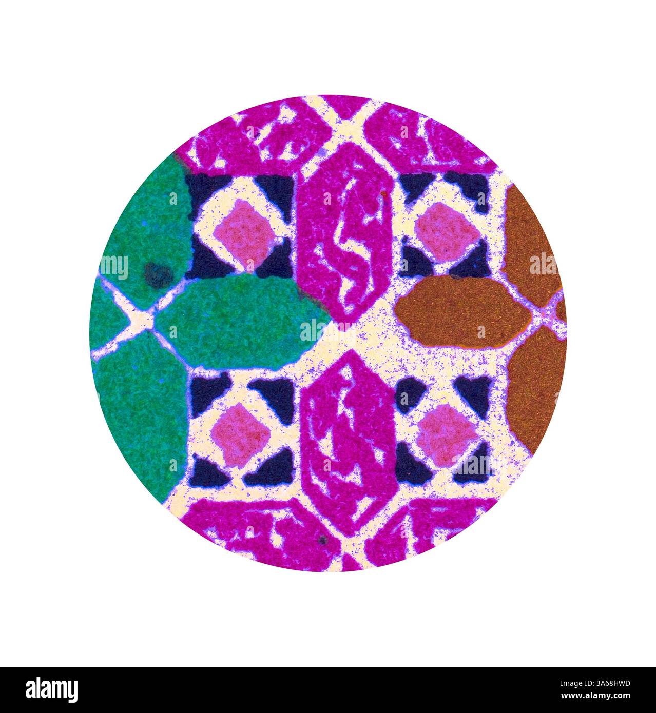 Intertwining shapes in bold colors hi-res stock photography and images ...