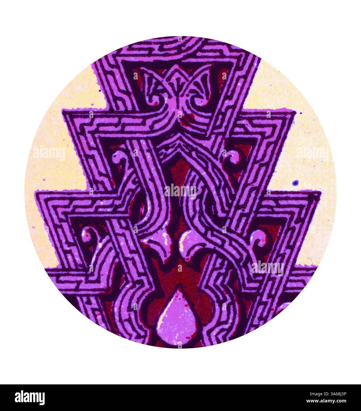 Design of purple teardrop shapes hi-res stock photography and images ...