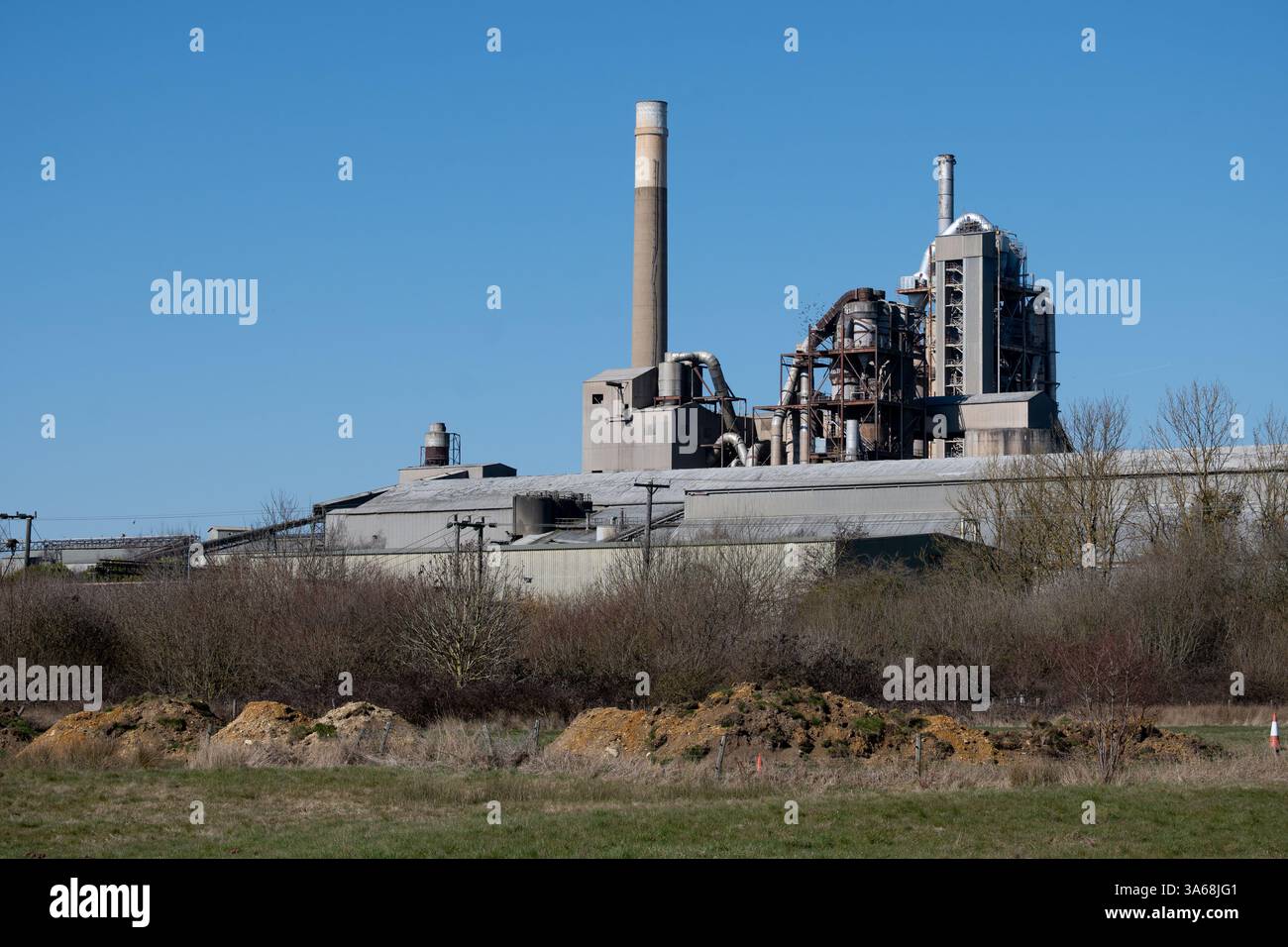 Ketton Cement Works, Rutland, England, UK Stock Photo - Alamy