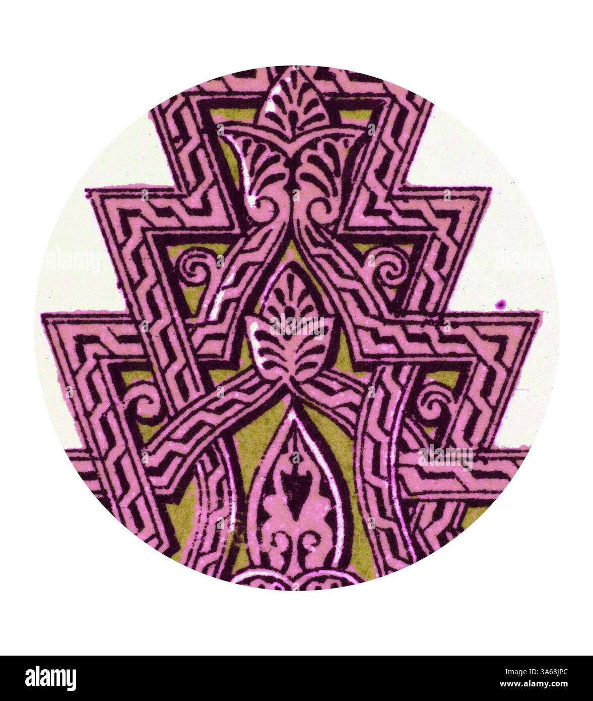 Delicate floral motifs in rich hues hi-res stock photography and images ...