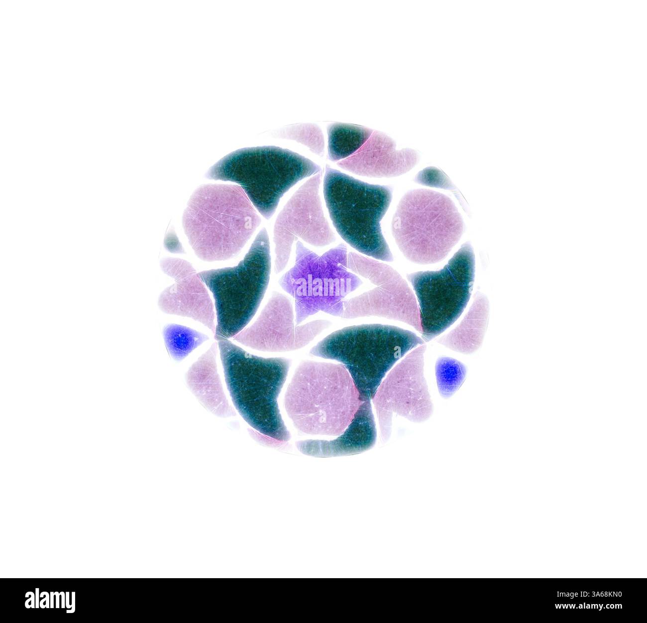 Abstract pattern featuring pink green Cut Out Stock Images & Pictures ...