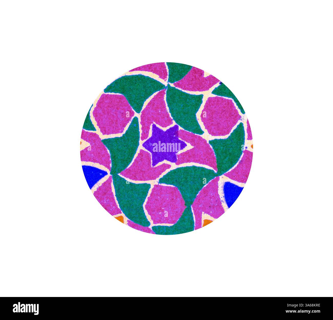 Alternating shapes in shades of green hi-res stock photography and ...