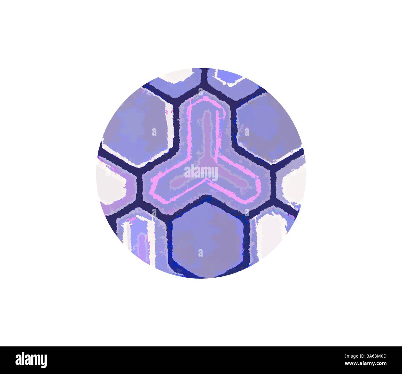 Featuring interconnected hexagonal patterns hi-res stock photography ...