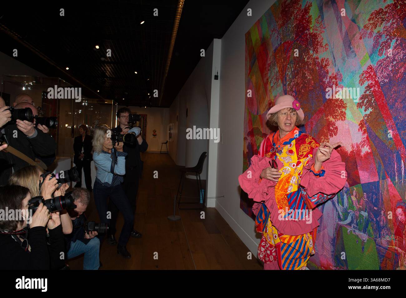 London, UK. 25th March, 2025. Sir Grayson Perry with 'The Story of My ...