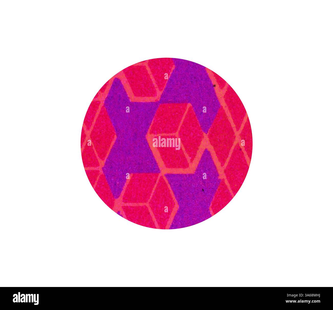 Bold shapes in pink Cut Out Stock Images & Pictures - Alamy