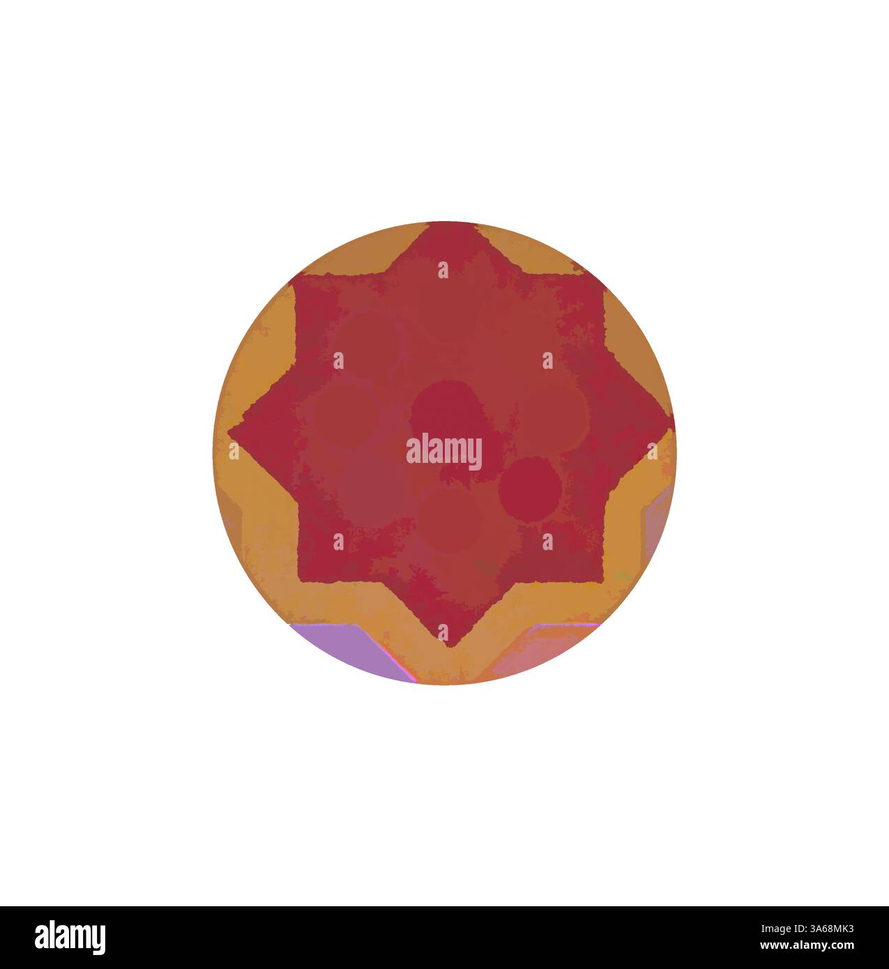 Central star shape in shades of red hi-res stock photography and images ...