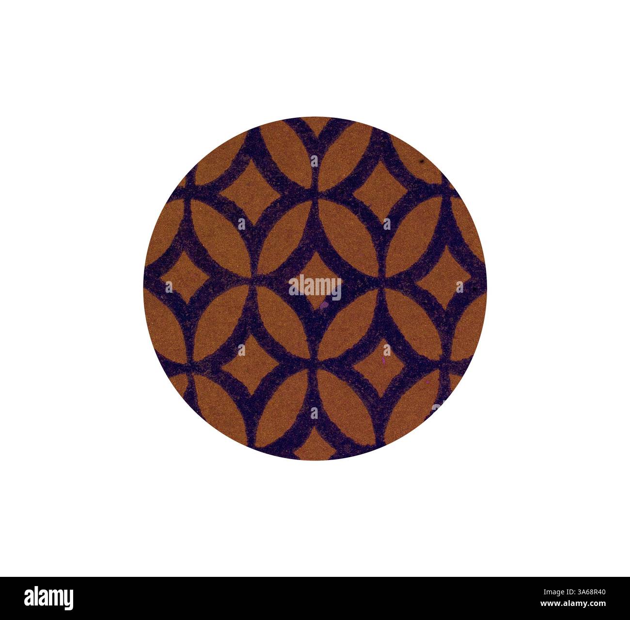 Repeating geometric pattern in rich tones hi-res stock photography and ...