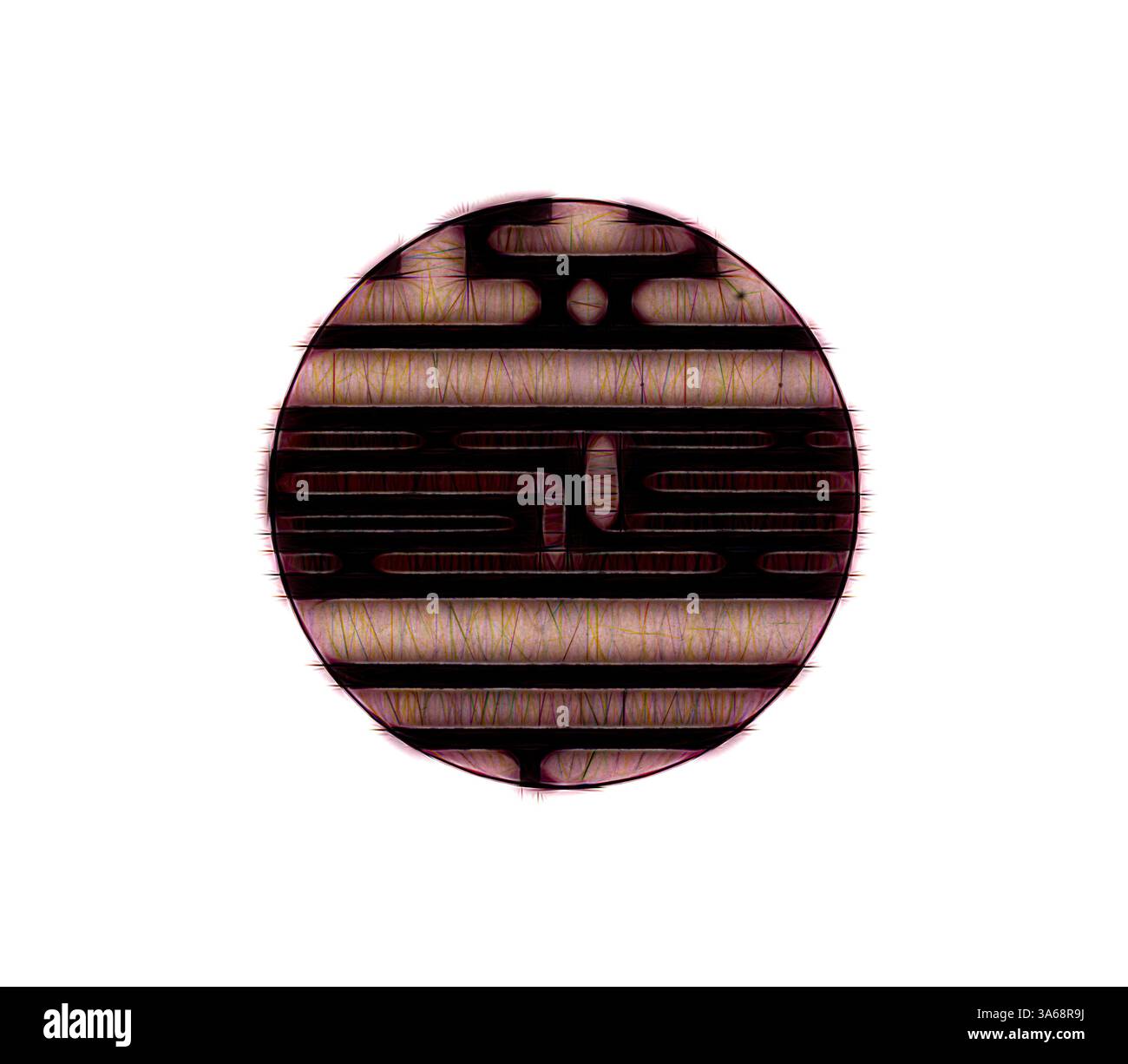 Abstract oval shape features hi-res stock photography and images - Alamy